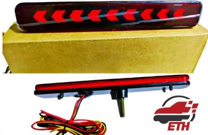 ETH Rear Bumper LED Non Matrix Reflector Brake Light Set of 2 (Brezza ...