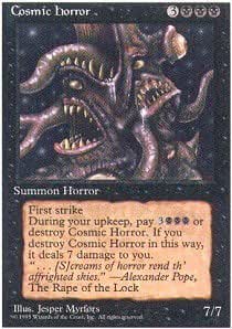Amazon.com: Magic The Gathering - Cosmic Horror - Cuarta edición ...