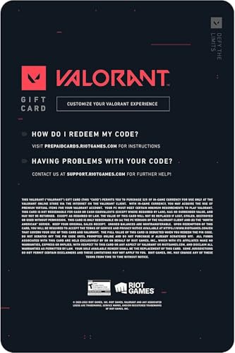 Valorant Gift Code 240 VP Valorant Points ( Digital Code-Email Delivery ...