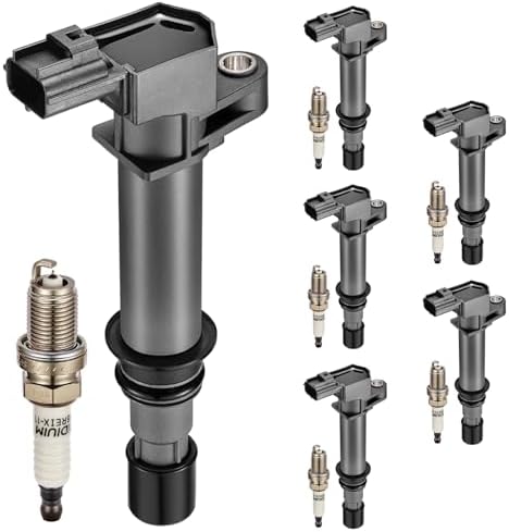 Amazon.com: SYKRSS Set of 6 UF270 Ignition Coil Pack and 4504 spark ...