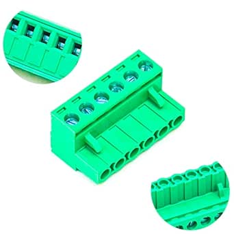 Tcenofoxy 5.08mm 2/3/4/5/6/7/8/9/10/11/12/13/14/15/16/18/20/24 Pin ...