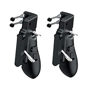 Amazon.com: Misaso for PUBG Controller Six Finger Pubg Mobile Trigger Gamepad L R Fire Aim ...