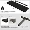 Amazon.com: Floating Shelves for Wall, 2 Large Wall Mounted Shelves ...