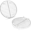 Amazon.com: TeamFar Round Cooling Rack Set of 2, 7½ Inch Round Baking ...