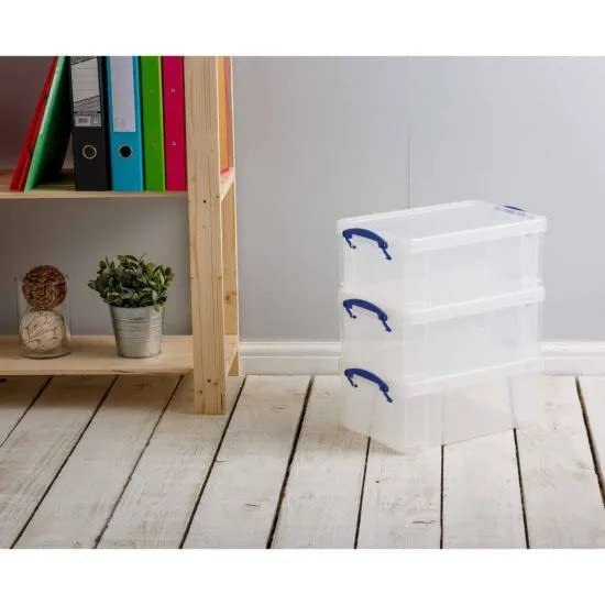 9L XL Lid Really Useful Box 9 Liter Storage Bins With Lids (2 Pack ...