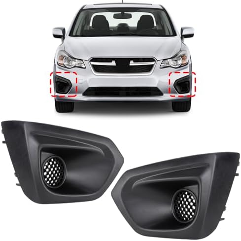 Amazon.com: COOL STAR Fog Light Lamp Cover Bezel Front Bumper ...