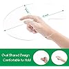 Amazon.com: Clean Paint Palette with Thumb Hole 2PCS, Acrylic Paint ...