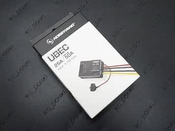 Amazon.co.jp: HOBBYWING ホビーウイング UBEC 25A HV 3S～18S LiPo 出力電圧 5.0V、6.0V ...