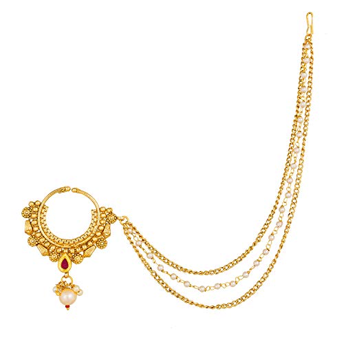 Buy The Luxor Fashion Jewellery Traditional Gold Plated Bridal ...