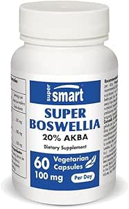 Amazon.com: Supersmart - Super Boswellia Serrata Extract (20% AKBA) 100 ...