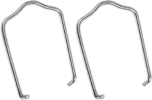 ROBUST 2 Pcs Radiator Top Bottom Water Hose Flange Retaining Spring ...