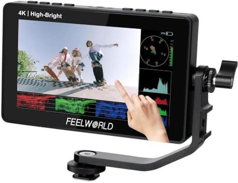 Amazon.com : FEELWORLD F5 5 Inch DSLR On Camera Field Monitor Small ...