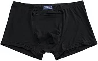 AirBnk Men's Underwear Boxer Briefs with Front Secret Pocket Hidden ...