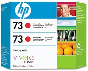 Amazon.com: HP 73 130-ml Chromatic Red DesignJet Ink Cartridge, CD951A ...