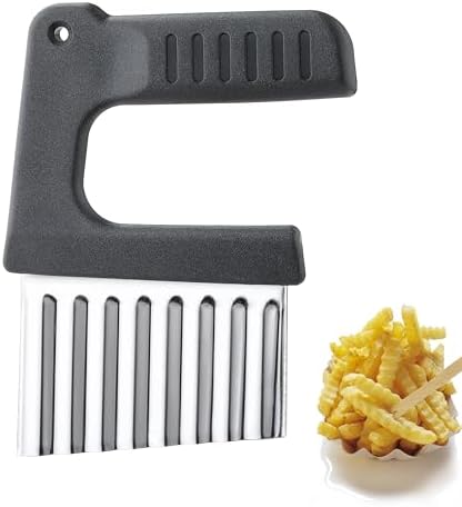 Amazon.com: Large Crinkle Cutter - French Fry Slicer - Potato Knife ...