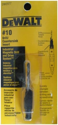 DEWALT DW2077 Replacement #10 Drill and Countersink for DW2070 and ...