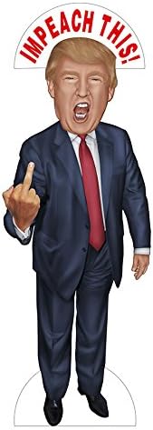 Amazon.com: aahs!! Engraving Donald Trump Stand Up | Cardboard Cutout ...