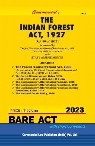 Buy Forest Act, 1927 alongwith Forest (Conservation) Act, 1980 and ...
