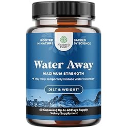 Amazon.com: Water Away Pills Maximum Strength - Herbal Diuretic Pills ...