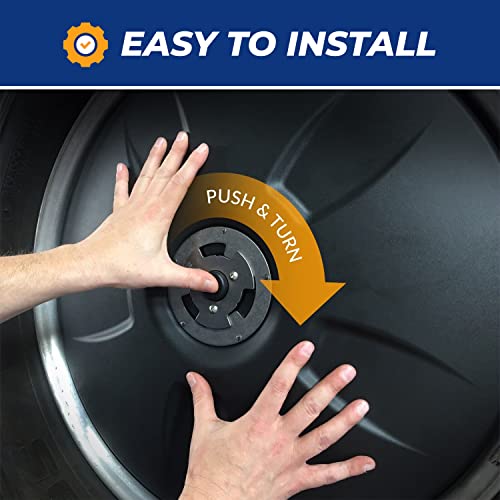 Snapklik.com : TORQUE 4 Rear Aerodynamic Wheel Covers Semi Trucks ...