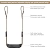 Amazon.com: SELEWARE Plastic Swing Seat, Non Slip Tree Swing Set with ...