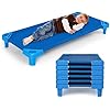 Amazon.com : Giantex 6 PCS Stackable Daycare Cot for Kids, 51" L x 22.5 ...