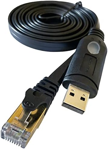 DSD TECH SH-RJ45A USB to RJ45 Console Cable with FTDI Chip for Cisco ...