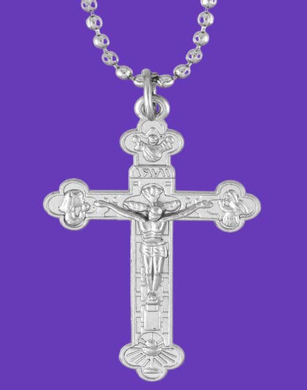 Buy Dynamic Retail Global Jesus Cross Chain Christian Locket Pendant ...