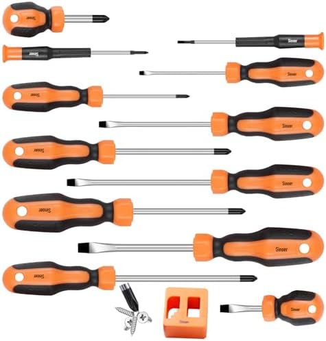 Robertson Square Head Screwdriver Set (5 Pack in The Following Sizes ...