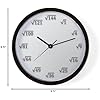 Amazon.com: CafePress Square Root Clock 10" Wall Clock for Livingroom ...