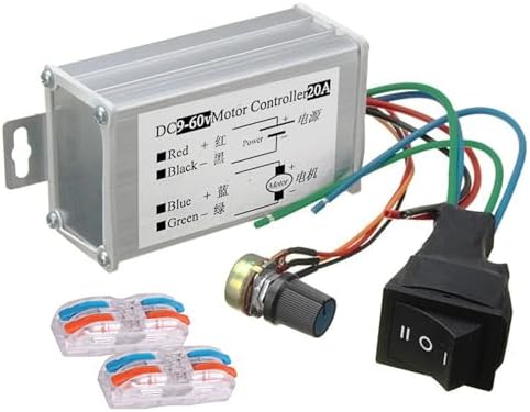 Amazon.com : RATTMMOTOR DC Motor Speed Controller PWM 12V~48V DC ...