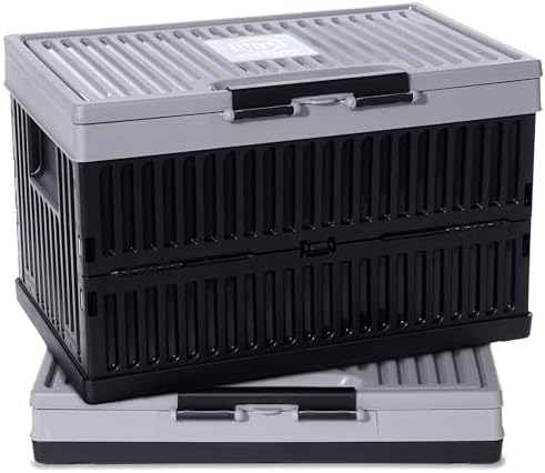 Amazon.com - Citylife 64L Collapsible Storage Bins with Lids Plastic ...