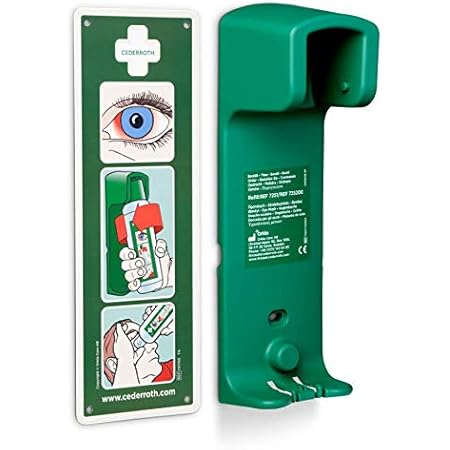 Aufkleber Rettungszeichen"Augenspül­einrichtung" Symbol Schild 5-40cm ...