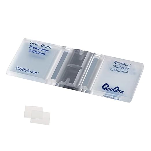Gebeauty Ree Cell Counting Chamber?Hemocytometer Neubauer Improved ...