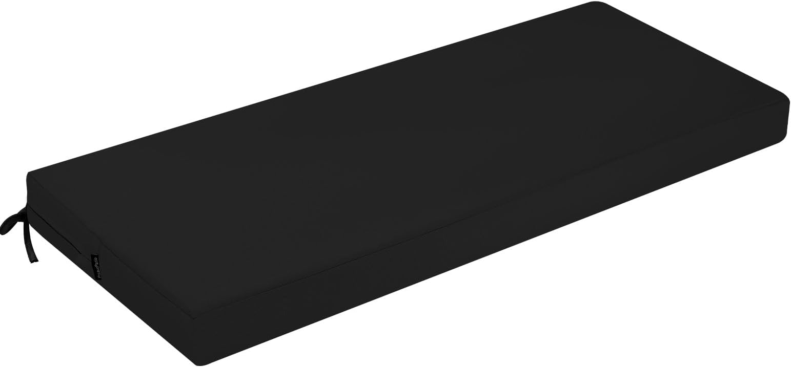 Thick Bench Cushion, Rectangle Bench Seat Soft Pad Mat Chaise Swing ...