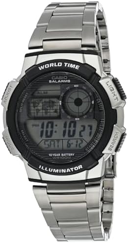 CASIO Model Mod. AE-1000W-1A World Time Daydate, WR 100, Chrono, Timer ...