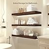 Amazon.com: Heimlove 12" Deep Floating Shelves, 36 x 12 Inch Wall ...