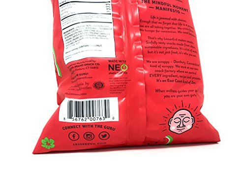 LESSEREVIL Organic Watermelon Hibiscus Popcorn, 4.6 OZ - Image 4