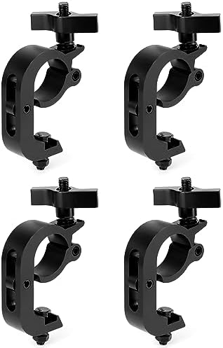 Amazon.com: QWORK Heavy Duty Truss Clamp Stage Light Trigger Clamp, 4 ...