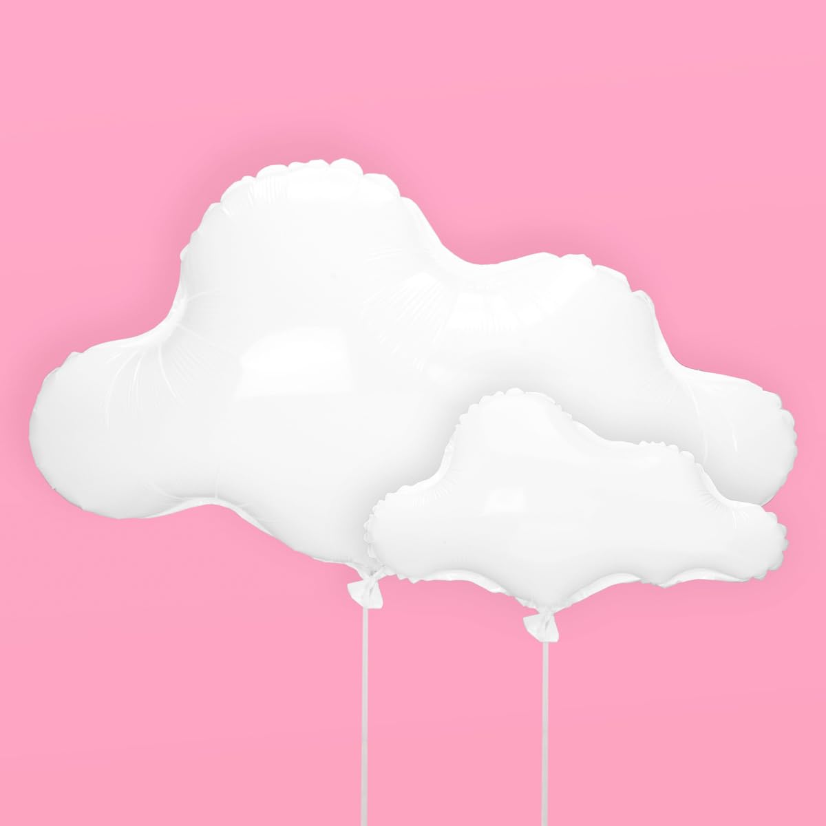 xo, Fetti White Cloud Balloons - 4 pc | Birthday Party Decorations ...