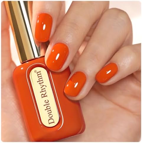 Amazon.com : Double Rhythm 0.50 OZ Gel Polish Hema Free Same Color Same ...