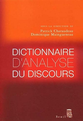 『Dictionnaire d'analyse du discours』｜感想・レビュー - 読書メーター