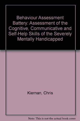 Behaviour Assessment Battery: Assessment of the Cognitive ...