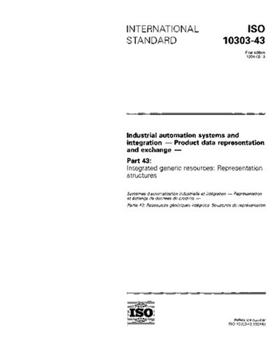 ISO 10303-43:1994, Industrial automation systems and integration ...