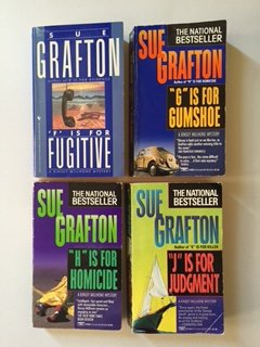 Sue Grafton (4 Book Set) Kinsey Millhone Mystery Series: "F" Is For ...