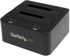 Amazon.com: StarTech SuperSpeed USB 3.0 to Dual (2.5/3.5 inch) SATA ...