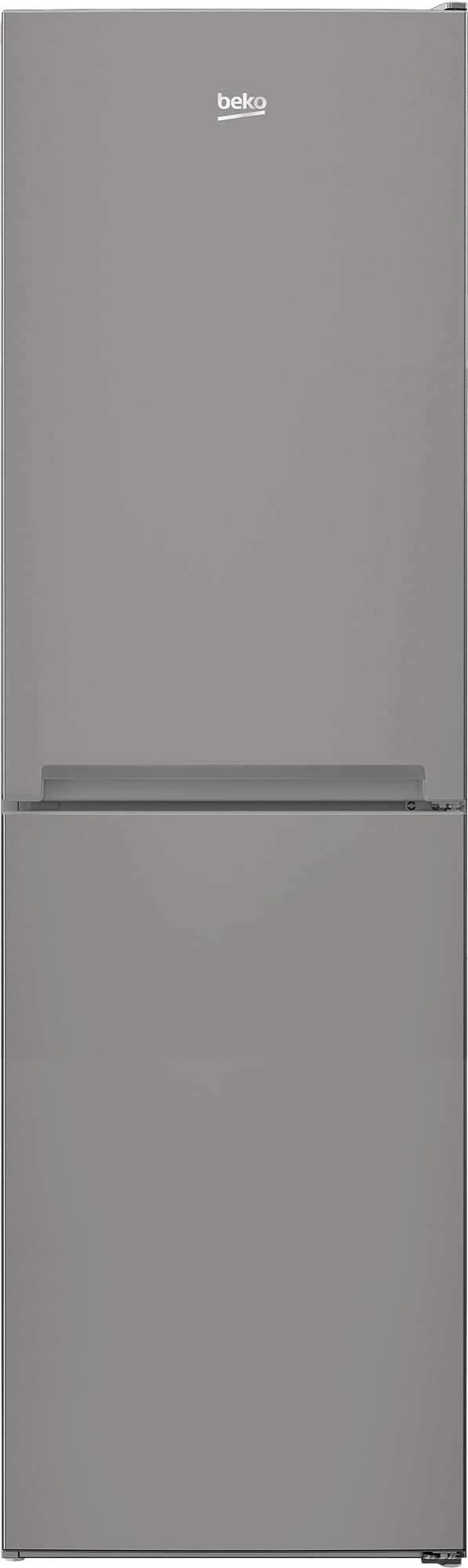 Beko CSG4582S 54cm Free Standing Fridge Freezer Silver E Rated : Amazon ...
