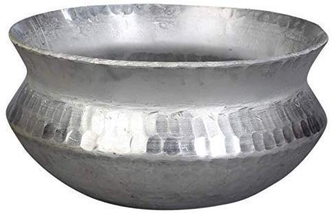 Buy JGS Aluminium Belly Shaped Handi Sipri for Cooking Biryani Rice Pot ...