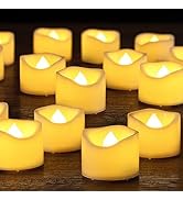 Amazon.com: Yakpo 24 Pack Fast Color Changing Tea Lights Battery ...