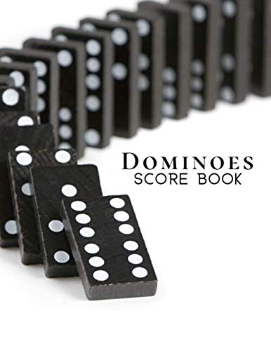 Dominoes Score Book: Game Score Record Keeper Book, Scorekeeping Pads ...